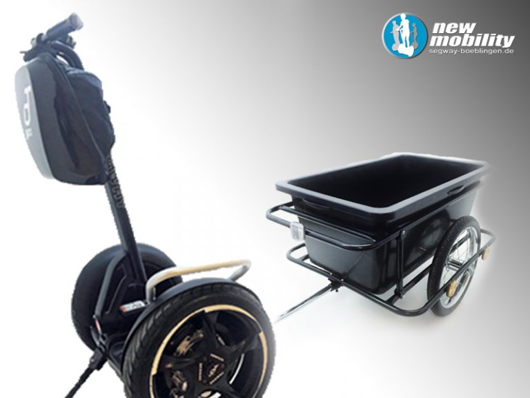 Segway PT mit Anhänger Geniale Transportmöglichkeiten